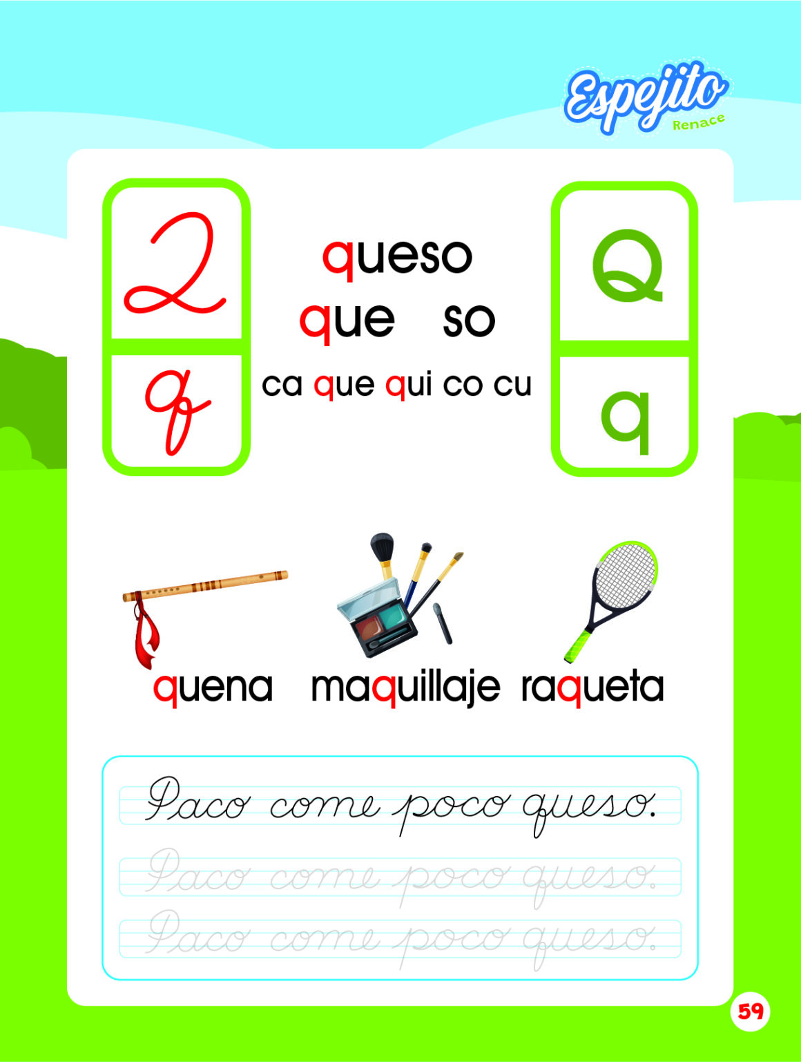 Q – Libro Espejito Renace Interactivo